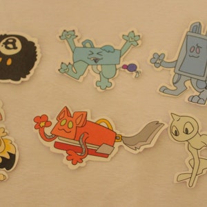 BFDI All Characters Chibi Sticker Set - Etsy