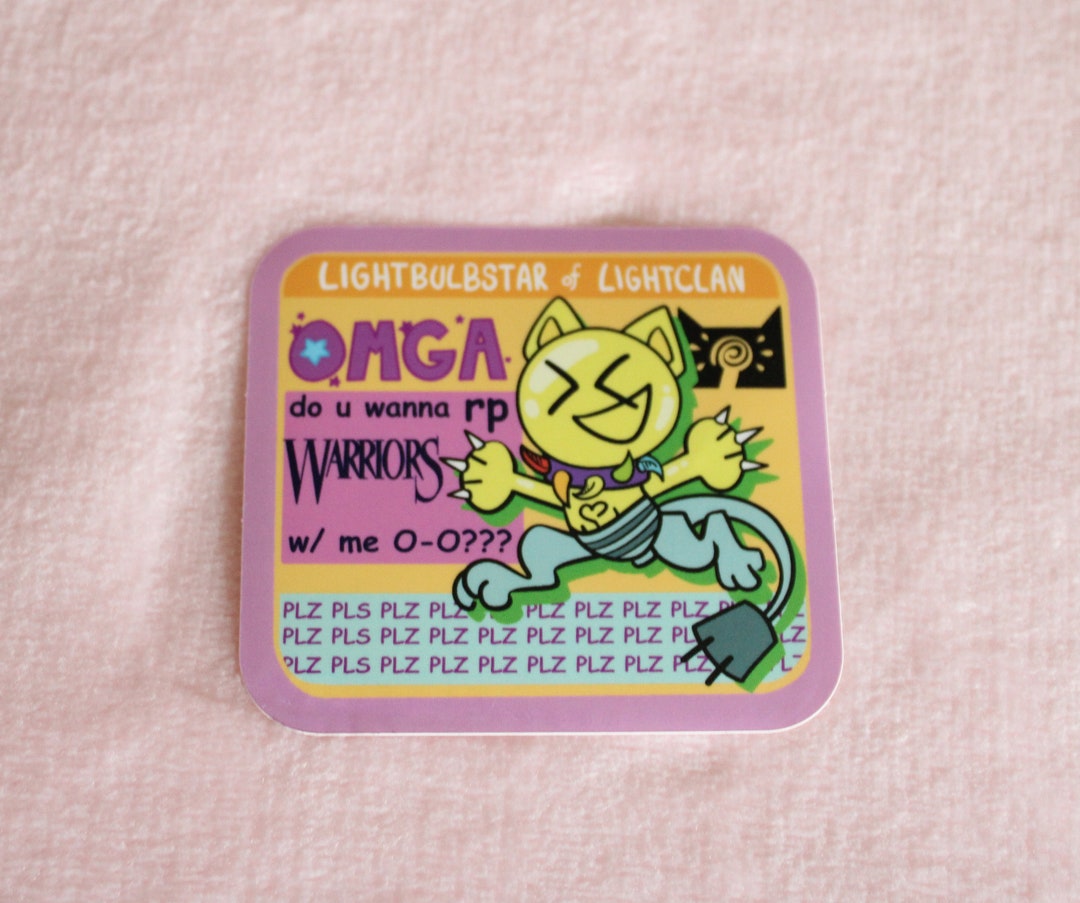 Inanimate Insanity Lightbulb Fan Made Warriors RP Sticker 2000s Webcore ...