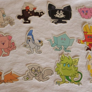 BFDI All Characters Chibi Sticker Set - Etsy