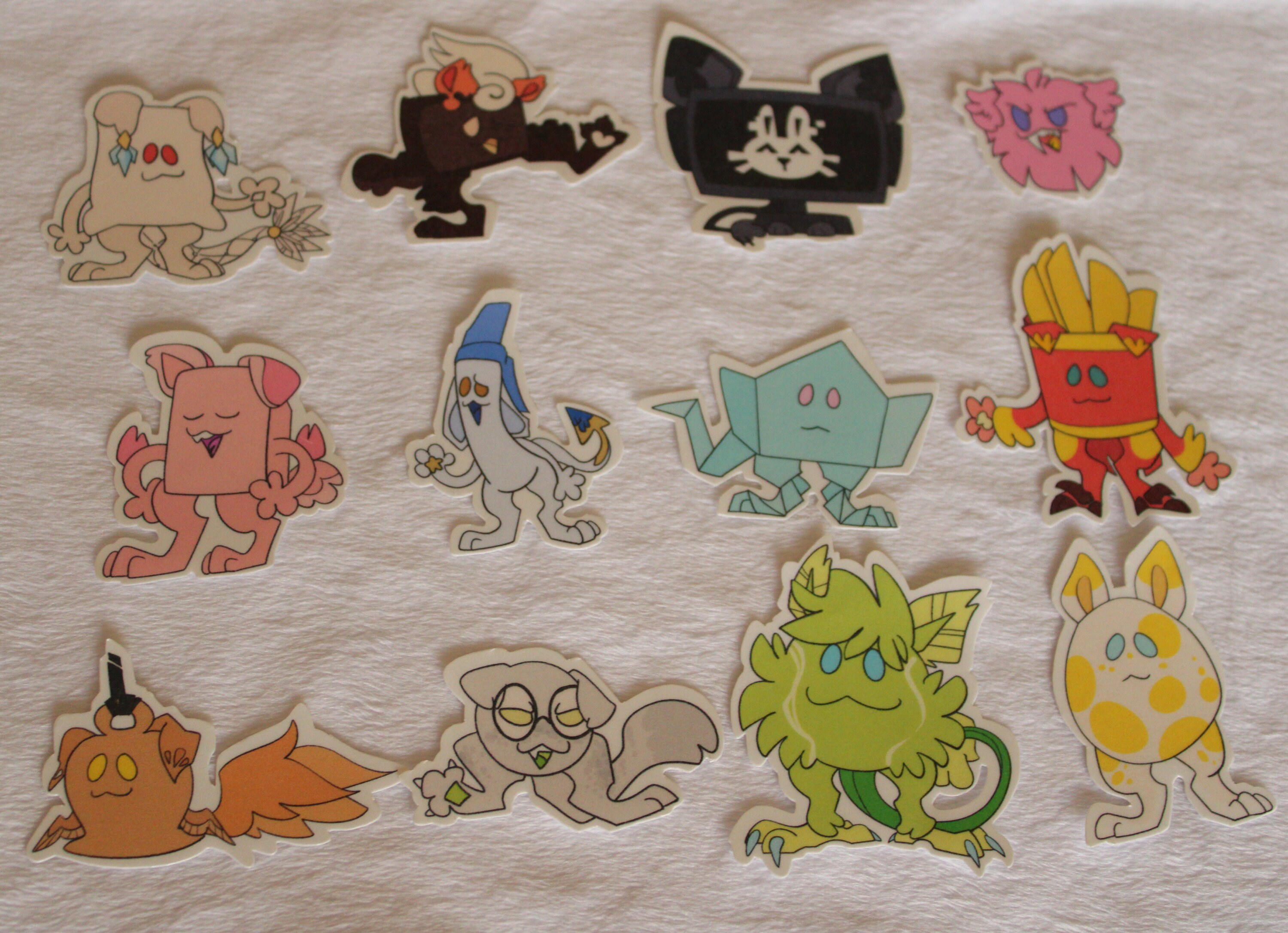 BFDI All Characters Chibi Sticker Set - Etsy