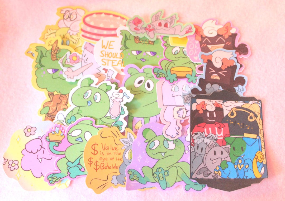 TPOT 2024 Sticker Set | Fan Made Battle for Dream Island Stickers - Etsy