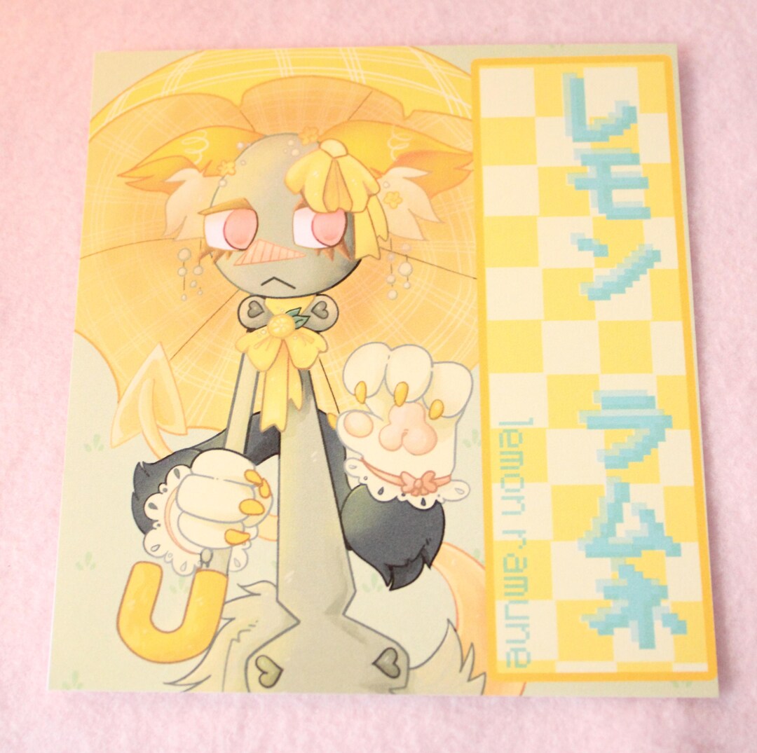 Silver Spoon Inanimate Insanity Art Print Fan Made Lemon Ramune - Etsy