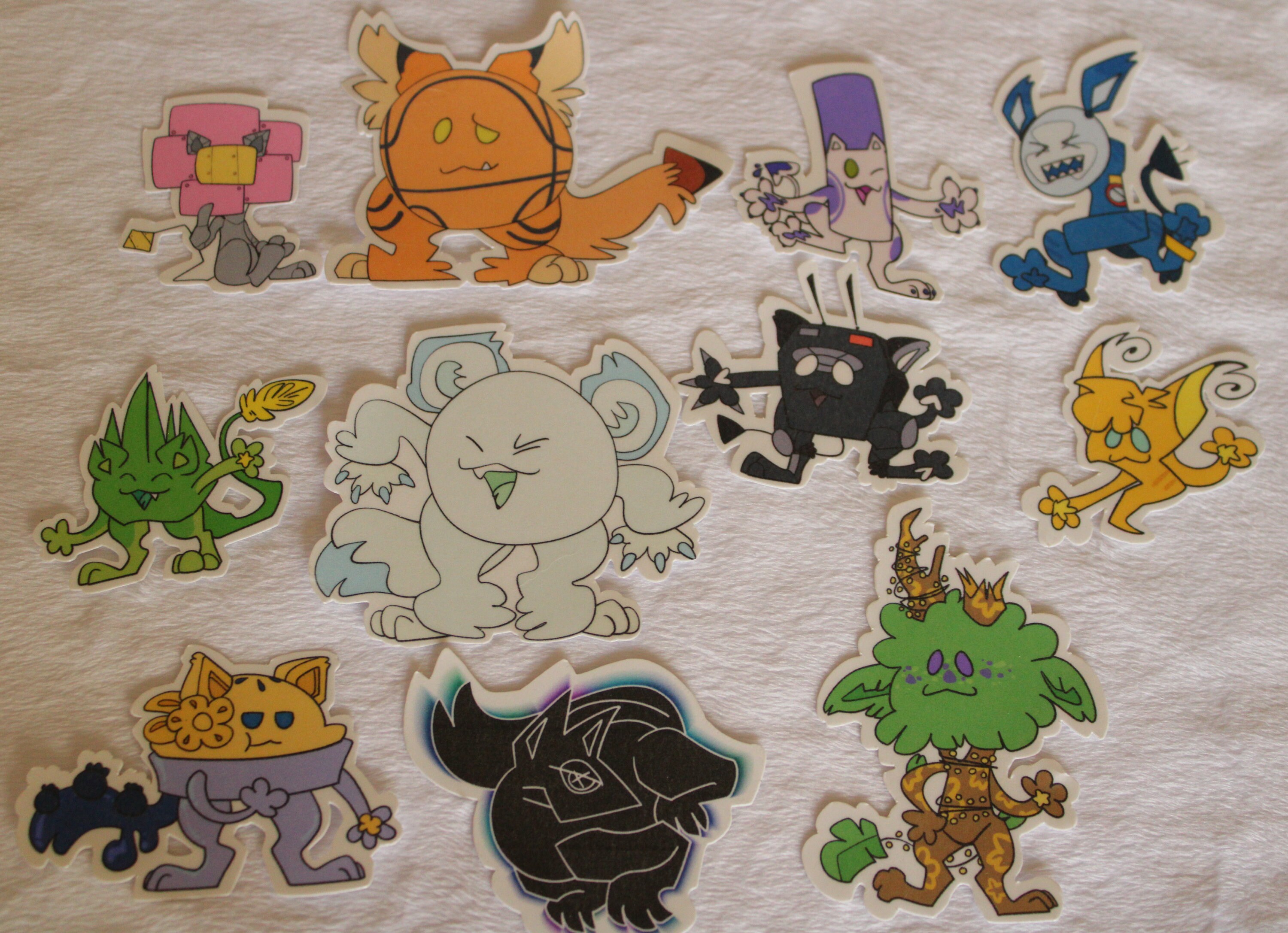 BFDI All Characters Chibi Sticker Set - Etsy