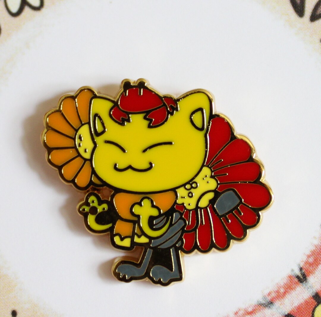 Inanimate Insanity Enamel Pin "autumn Flowers" | Fan Made II Pin - Etsy ...
