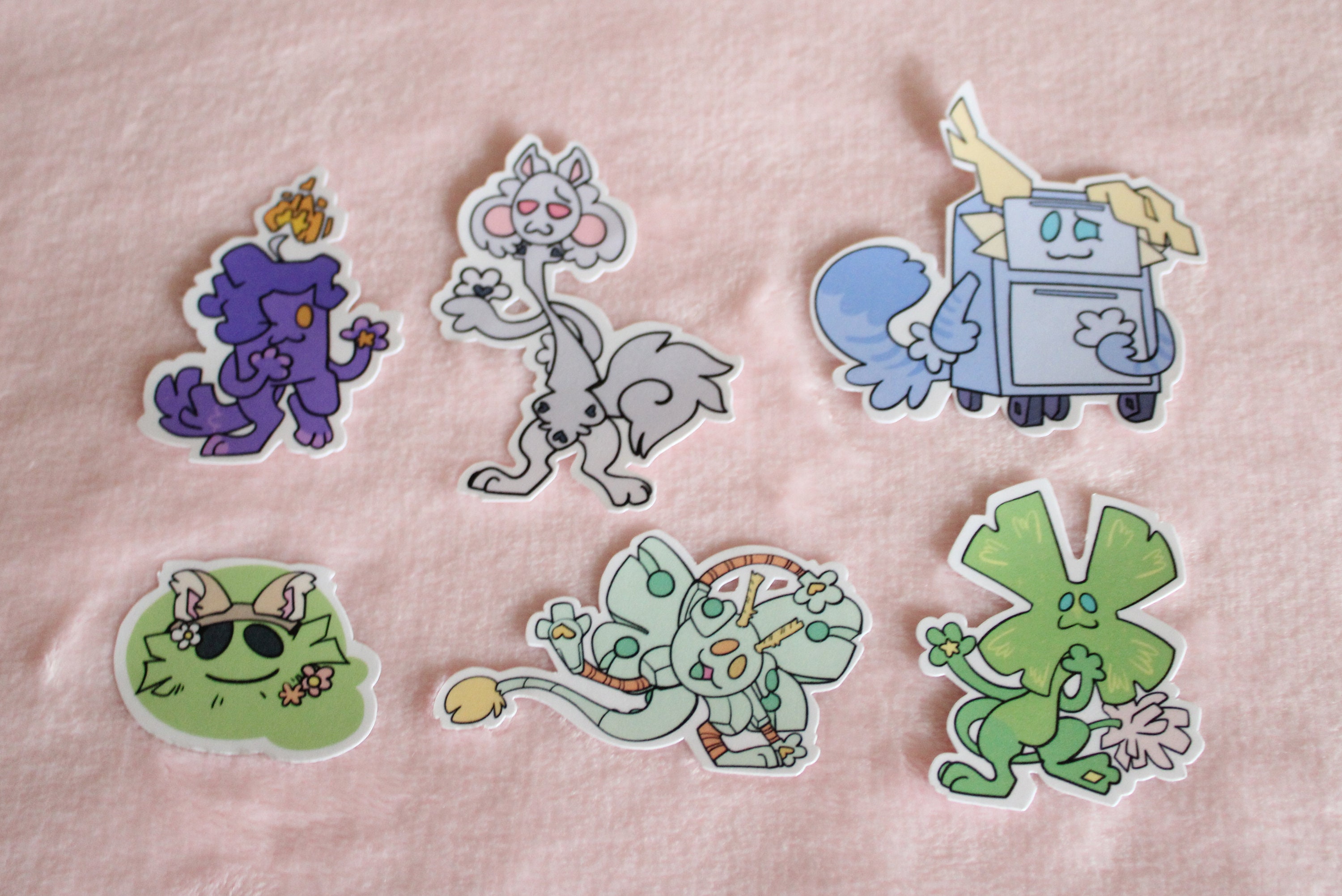 Inanimate Insanity Fan Made All Characters Chibi Sticker Set - Etsy