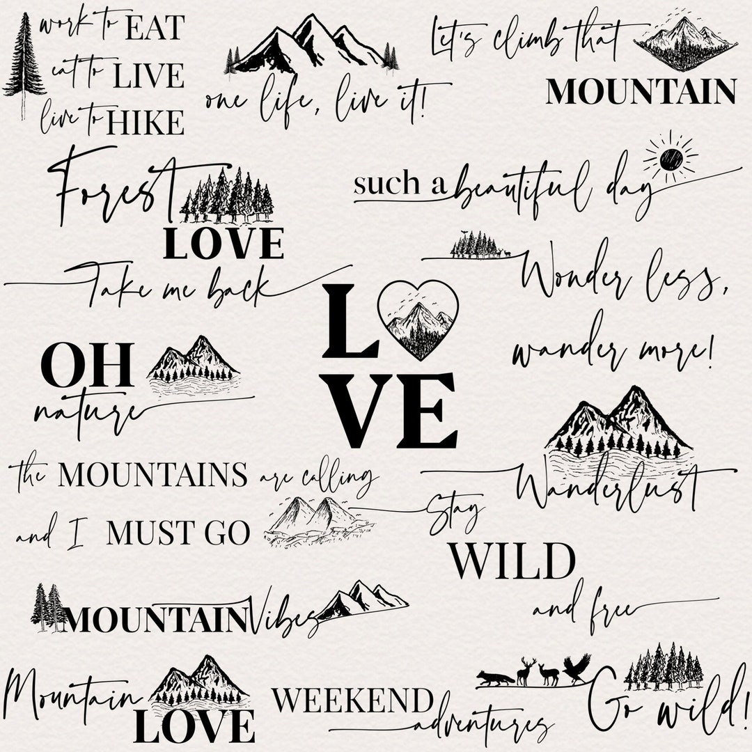 110 Instagram Story Stickers Outdoor Collection - Etsy