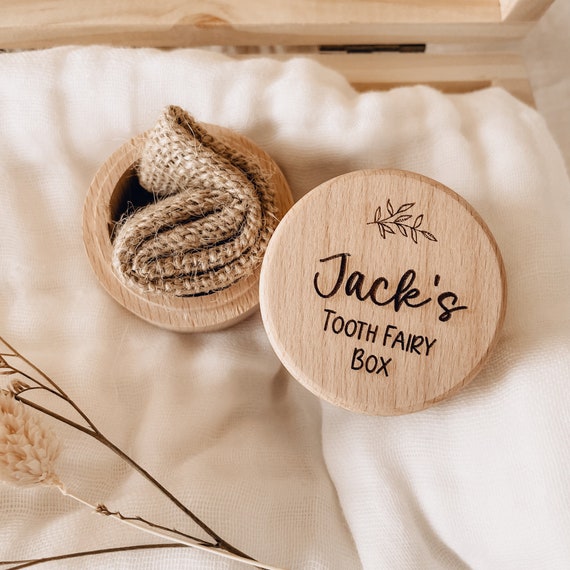 Tooth Fairy Box Baby's First Tooth Keepsake Box | Etsy