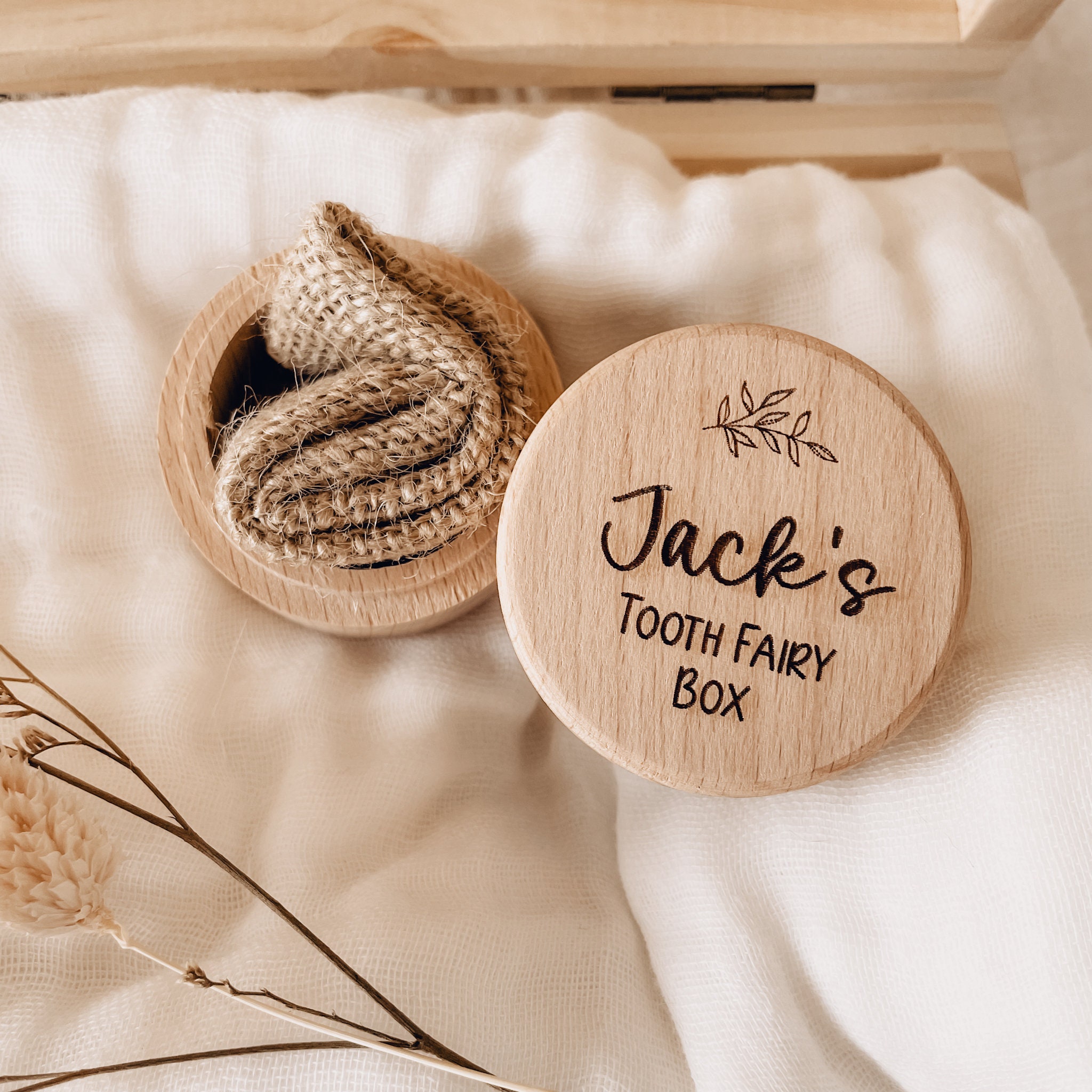 Tooth Fairy Box Baby's First Tooth Keepsake Box | Etsy