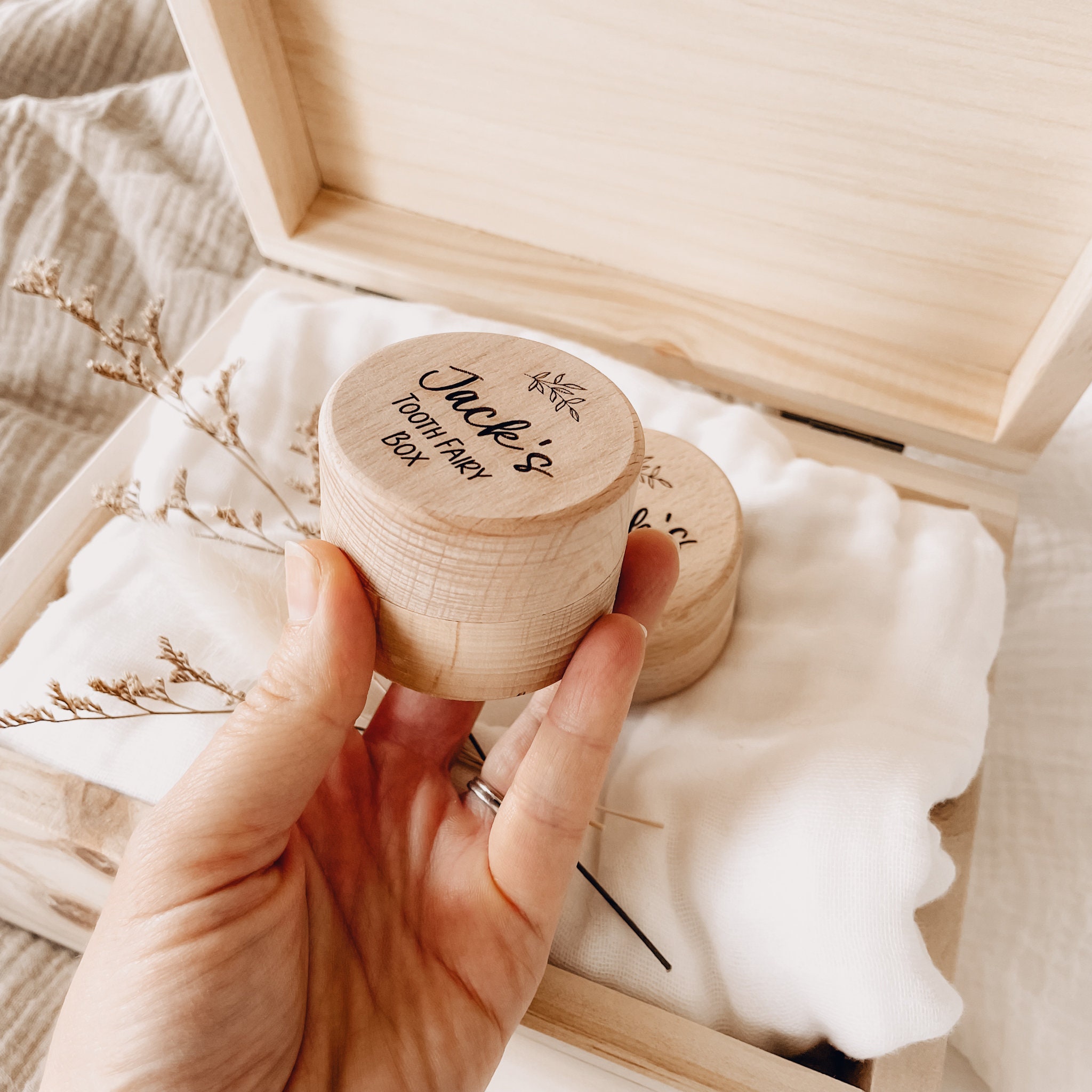 Tooth Fairy Box Baby's First Tooth Keepsake Box | Etsy