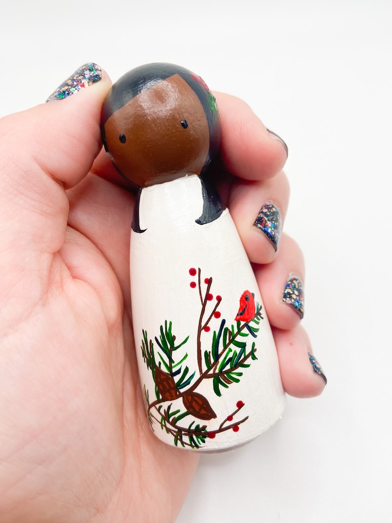 Hand-painted Season Dolls - Etsy