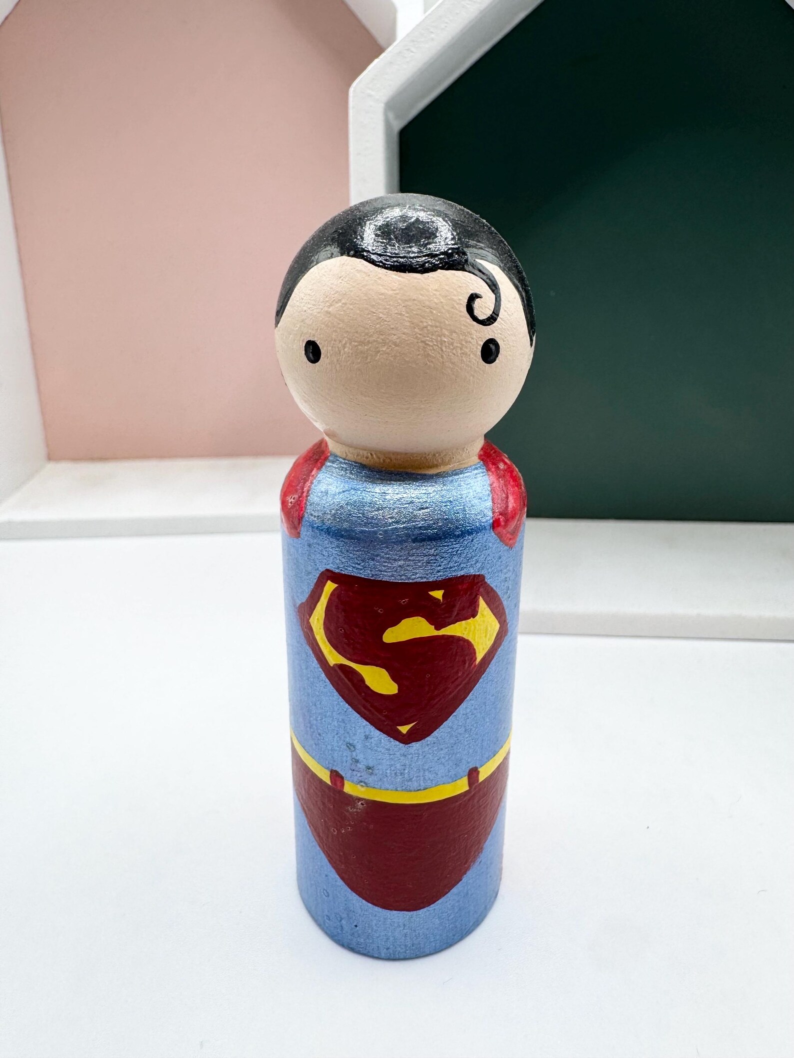 Super Hero Peg Doll - Etsy