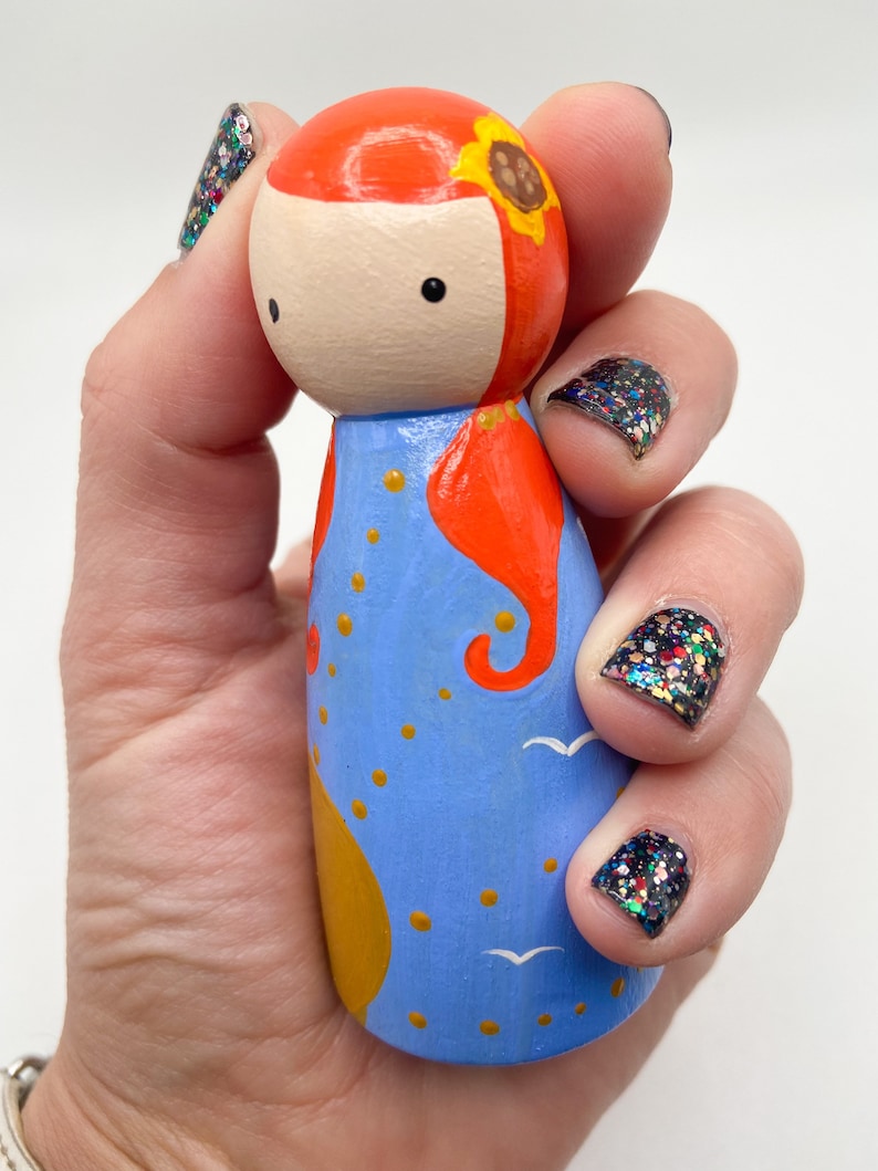 Hand-painted Season Dolls - Etsy