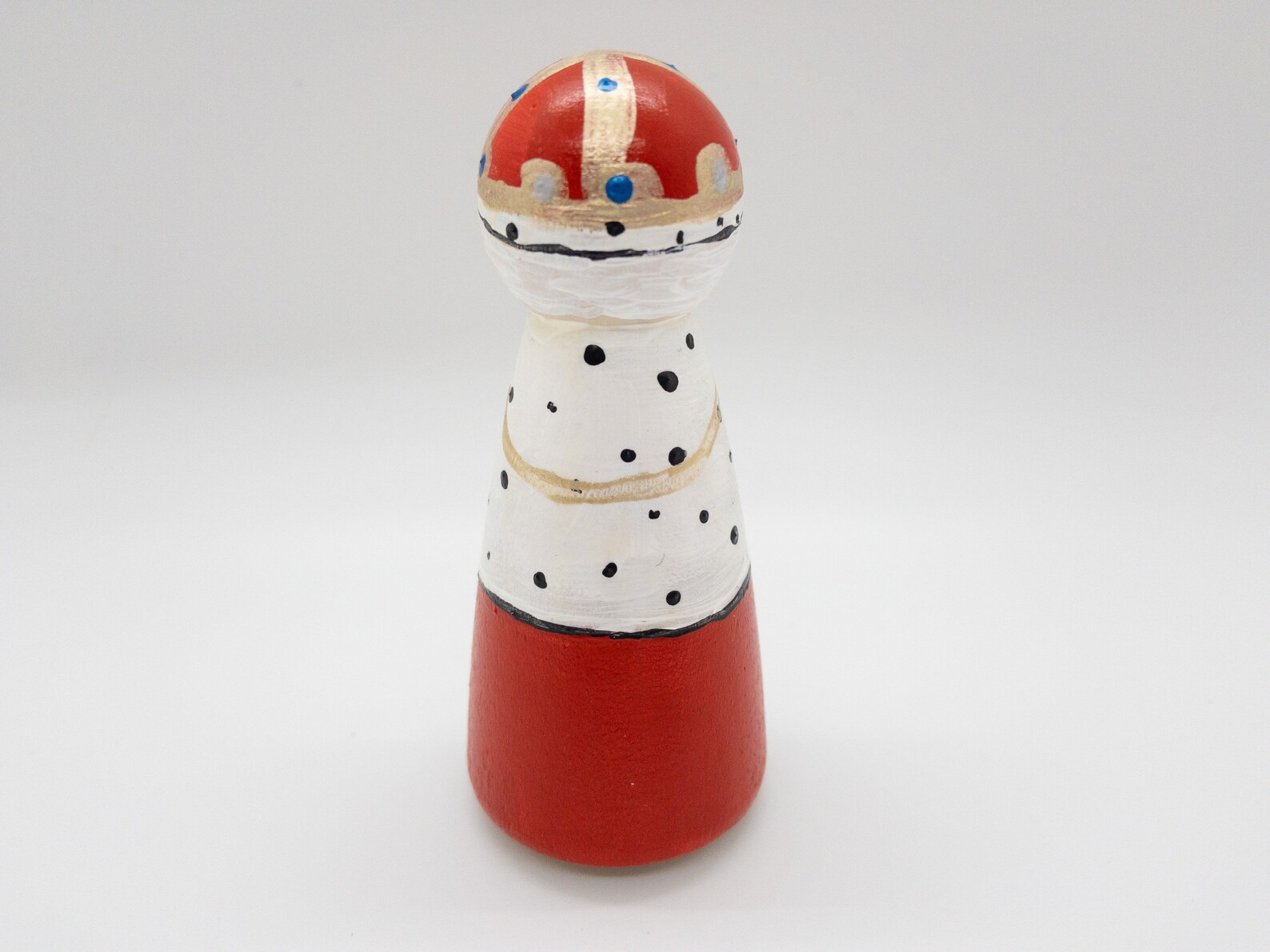 King George III (from Hamilton) Wooden Peg Doll - Etsy