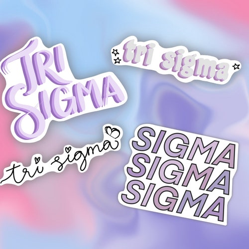 Tri Sigma Sorority Flags - Etsy