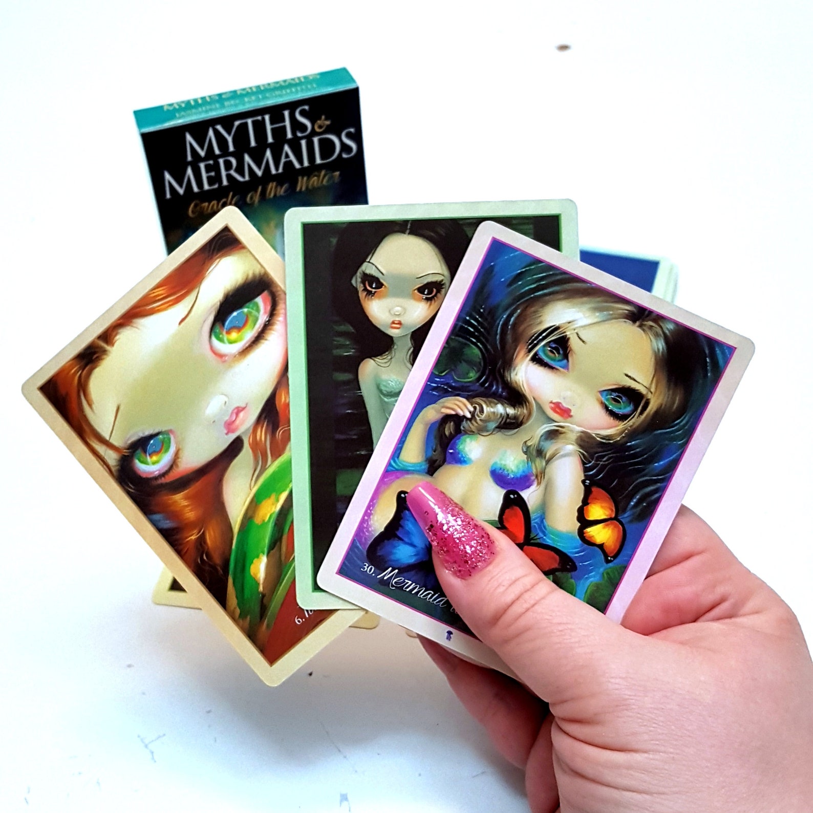 Myths & Mermaids Oracle of the Water Travel Deck | Etsy
