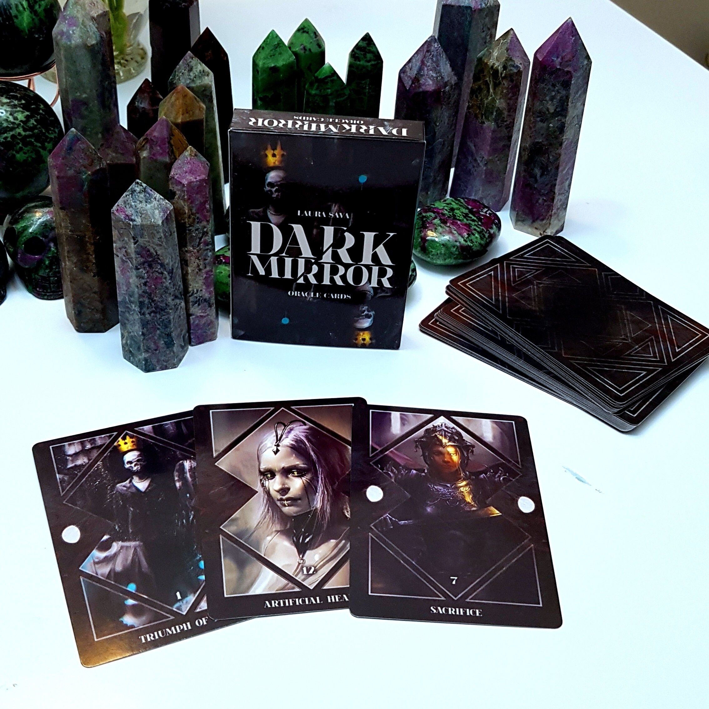 Dark Mirror Oracle Cards Travel Deck - Etsy Canada