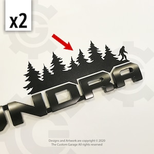 Mountain Decals for 2014-2024 Tundra Door Badge - Etsy