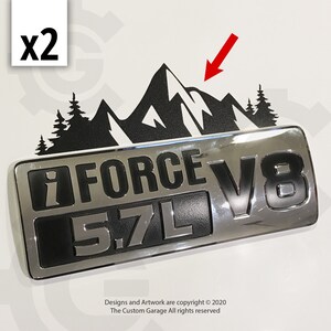 Mountain Vinyl Decals for 2007-2021 Tundra - Etsy