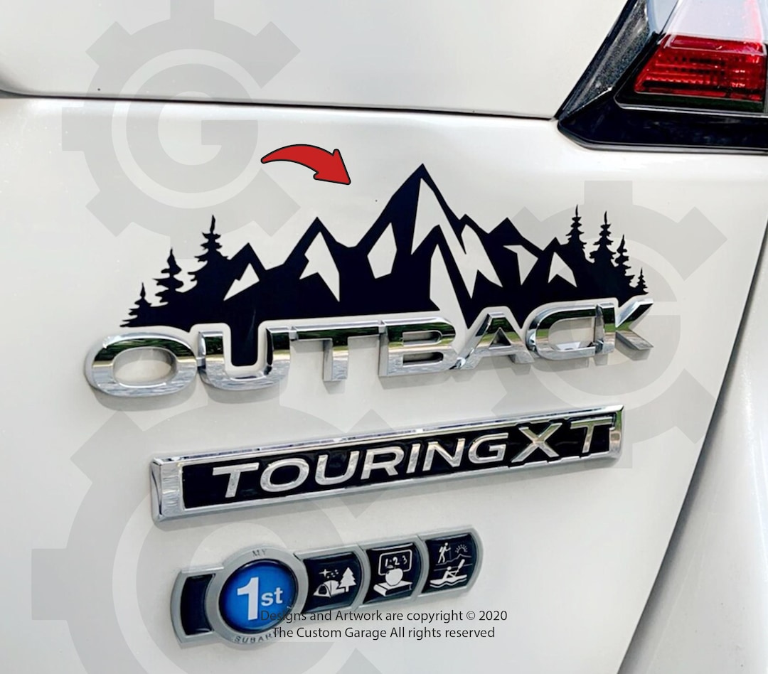 Mountain Decal for 2020-2025 Outback - Etsy