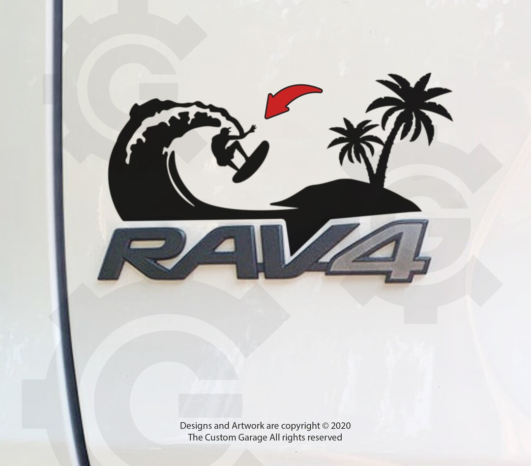 Lifestyle Vinyl Decals for 2019-2025 RAV4 Badge - Etsy