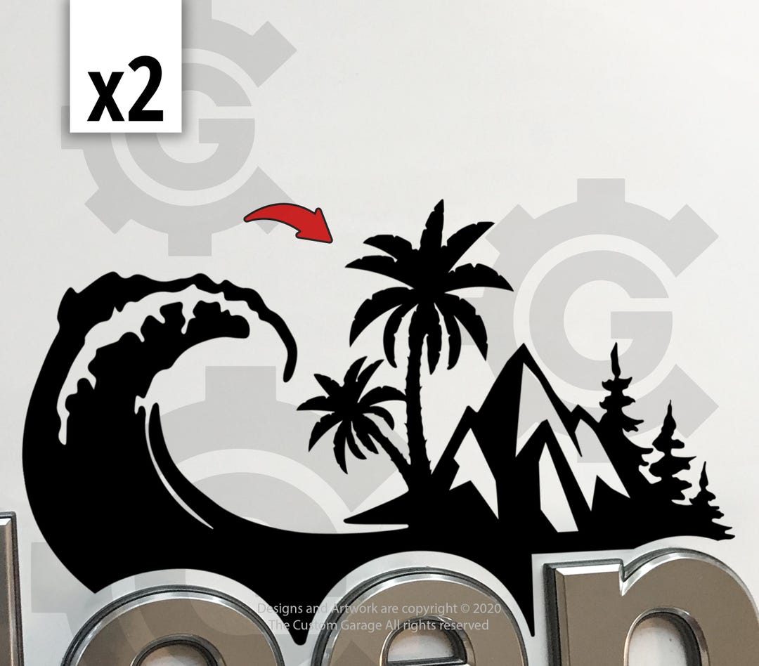 Premium Quality Beach Vinyl Decals for 2018-2024 JLU - Etsy