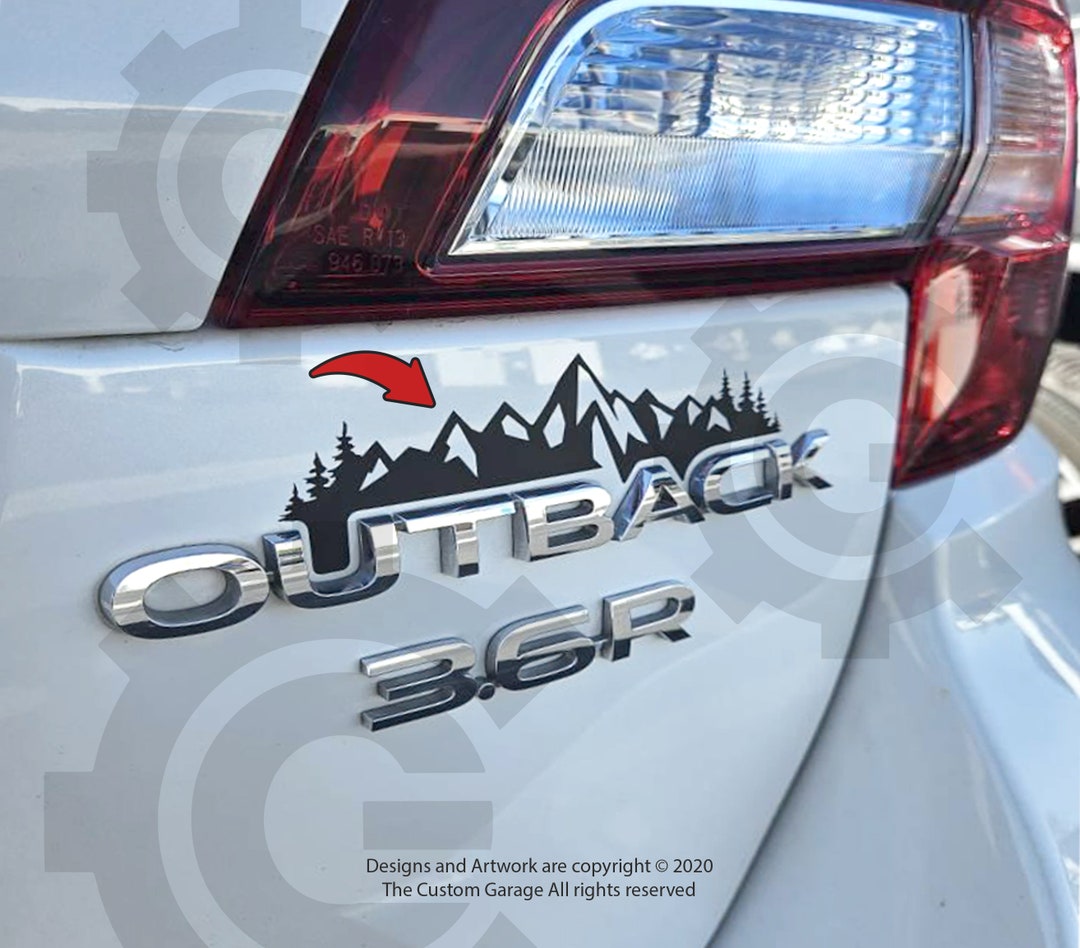Mountain Decal for 2015-2019 Outback - Etsy