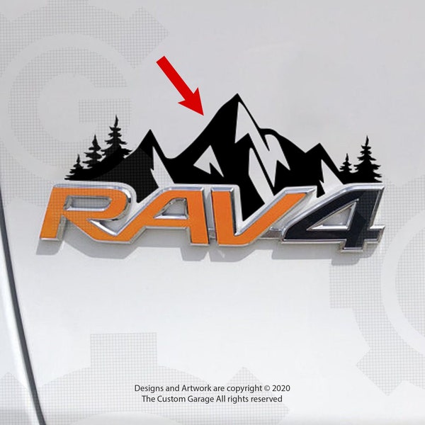 Toyota Rav4 Emblem - Etsy