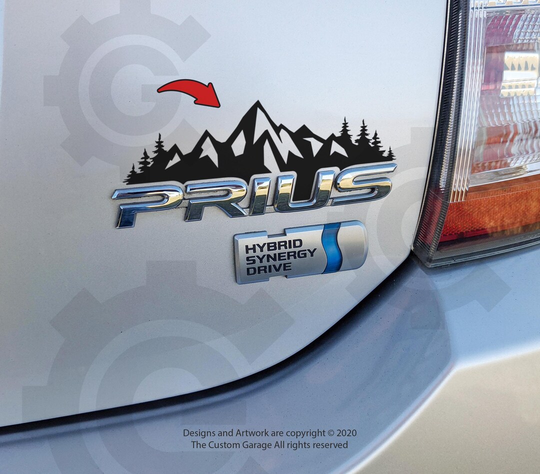Mountain Decal for 2004-2009 Prius Badge - Etsy
