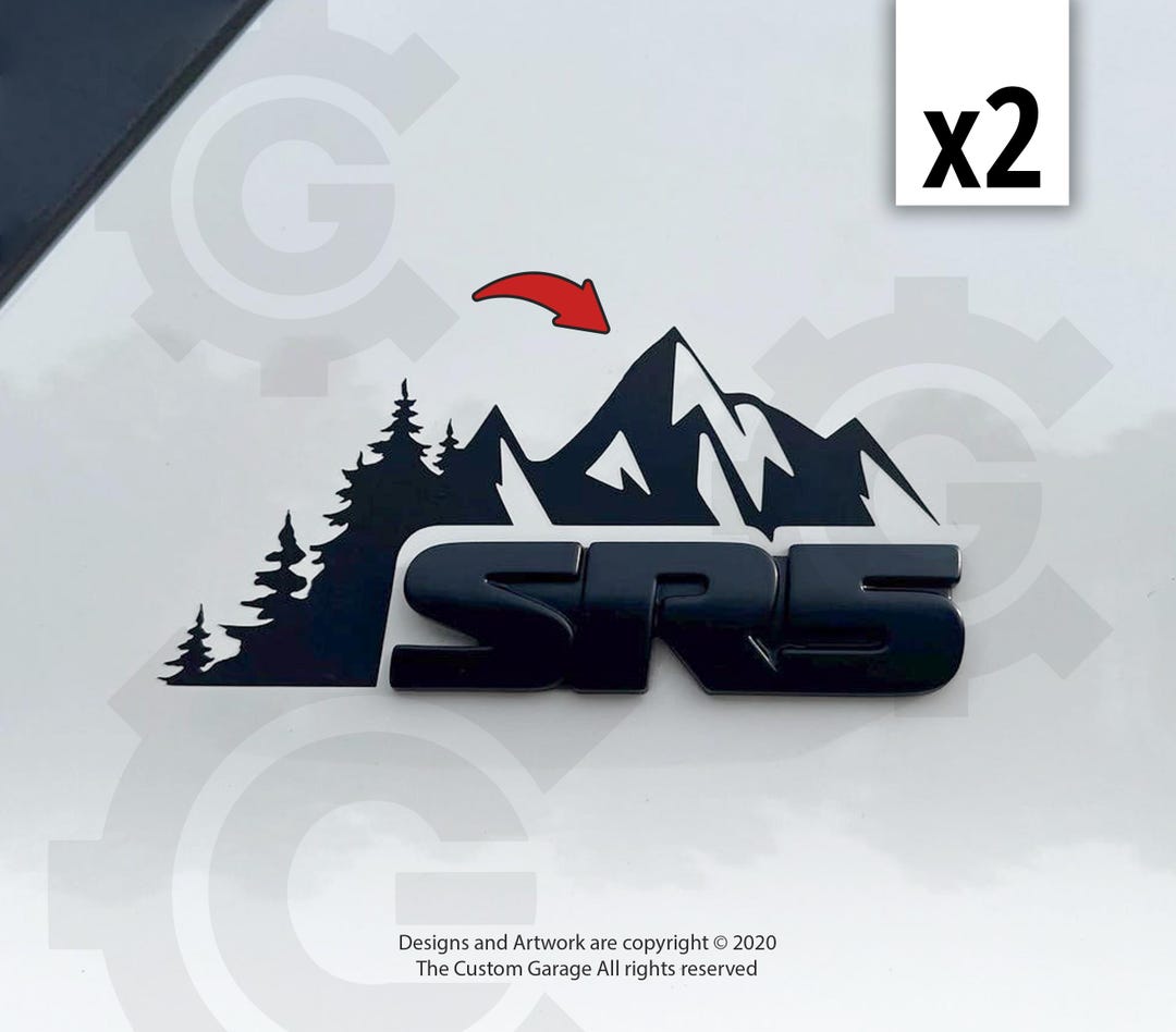 Mountain Decals for 2010-2024 4runner SR5 Badge - Etsy