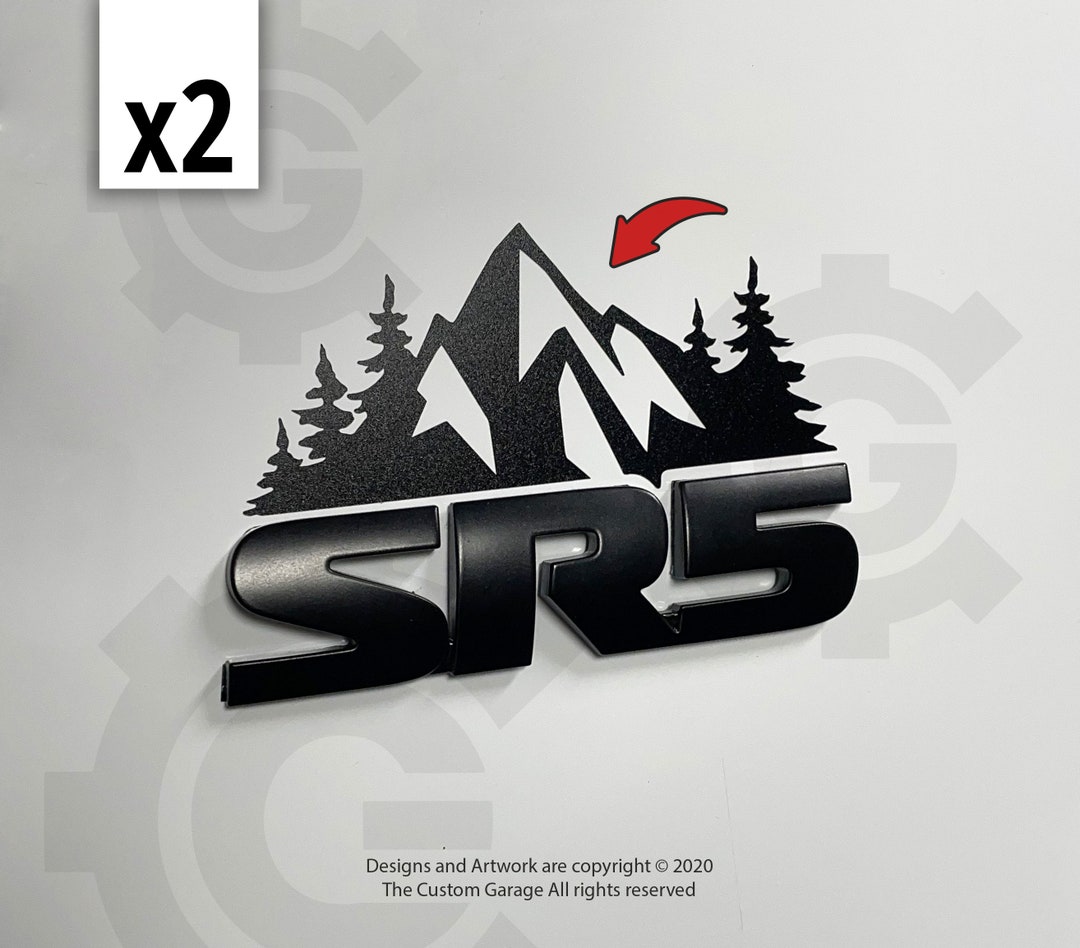 Mountain Vinyl Decals for 2008-2022 Sequoia SR5 Badge - Etsy