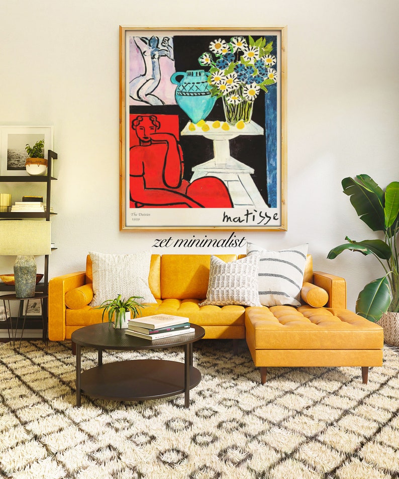 Henri Matisse the Daisies 1939 vintage Retro Exhibition - Etsy