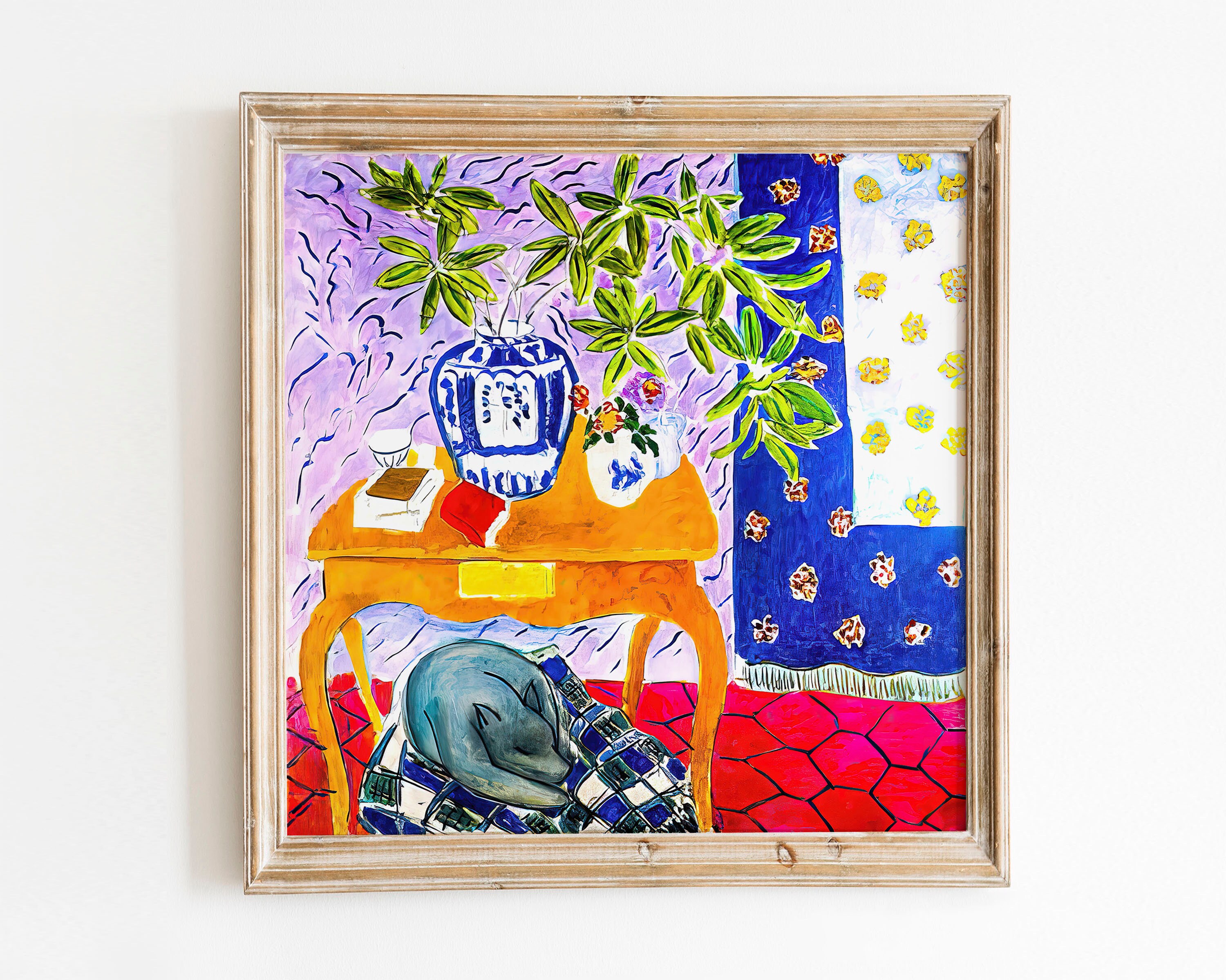 Henri Matisse | Interior With a Dog - Etsy
