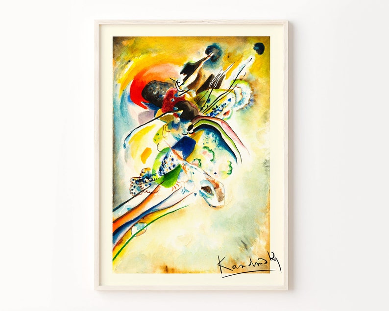 Wassily Kandinsky Vintage Poster Exhibition Reproduction - Etsy