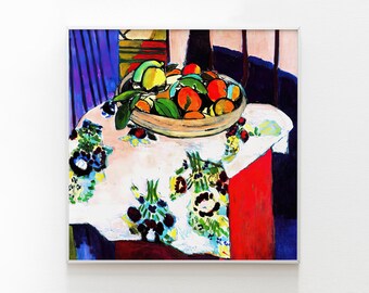 Henri Matisse - Still Life With Oranges II (1899) - 17" X 22" Fine Art ...