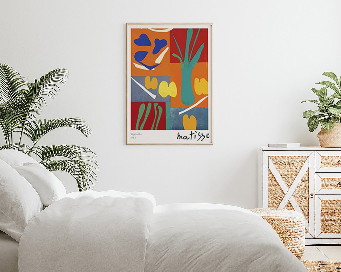 Matisse Poster Vegetables 1952 Matisse Wall Art Matisse Art - Etsy