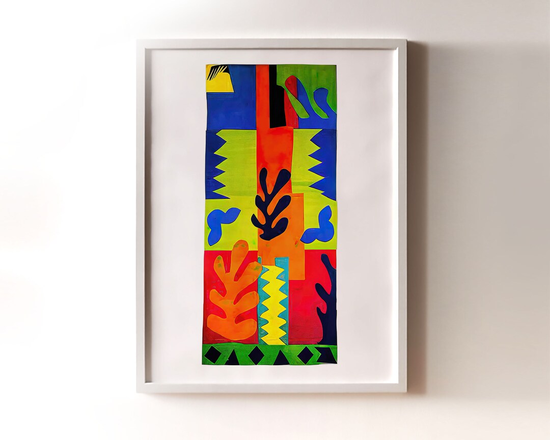 Henri Matisse the Cut-outs the Cutouts - Etsy