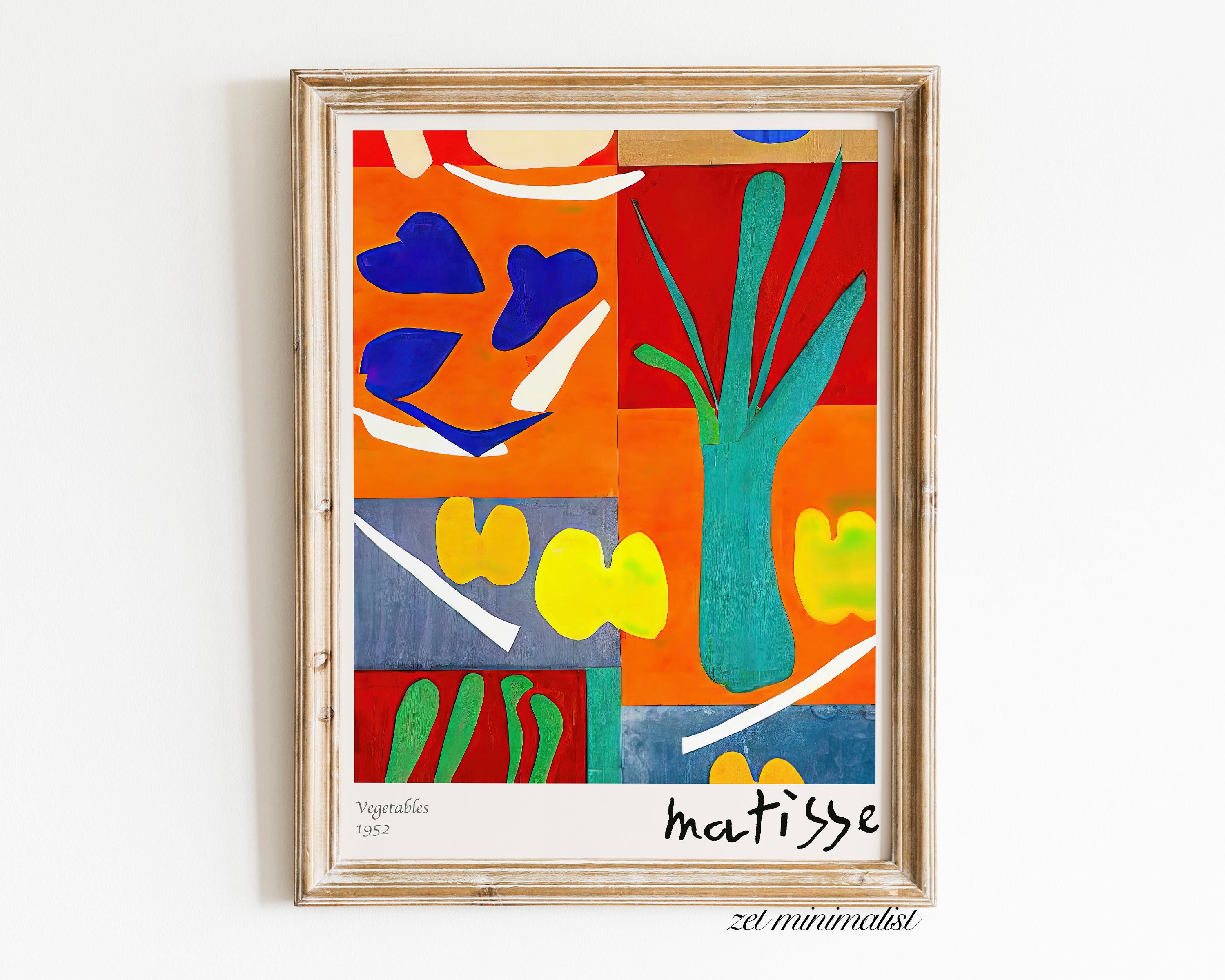 Vegetables By Matisse