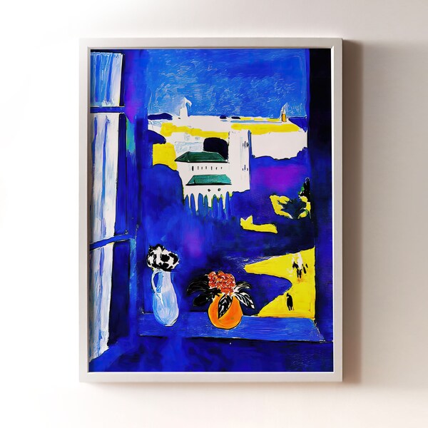Henri Matisse Window at Tangier Art Print - Etsy