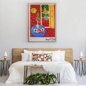 Henri Matisse, Still Life on a Blue Table 1947, Vintage,retro ...