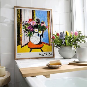 Henri Matisse Print Vase With Flowers Art, Matisse Poster, Henri ...