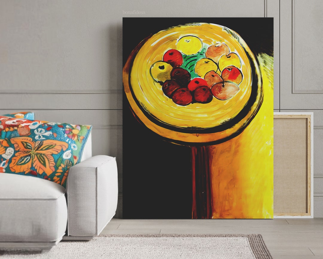 Henri Matisse, Apples 1916, Vintage, Retro Exhibition Poster Digital ...