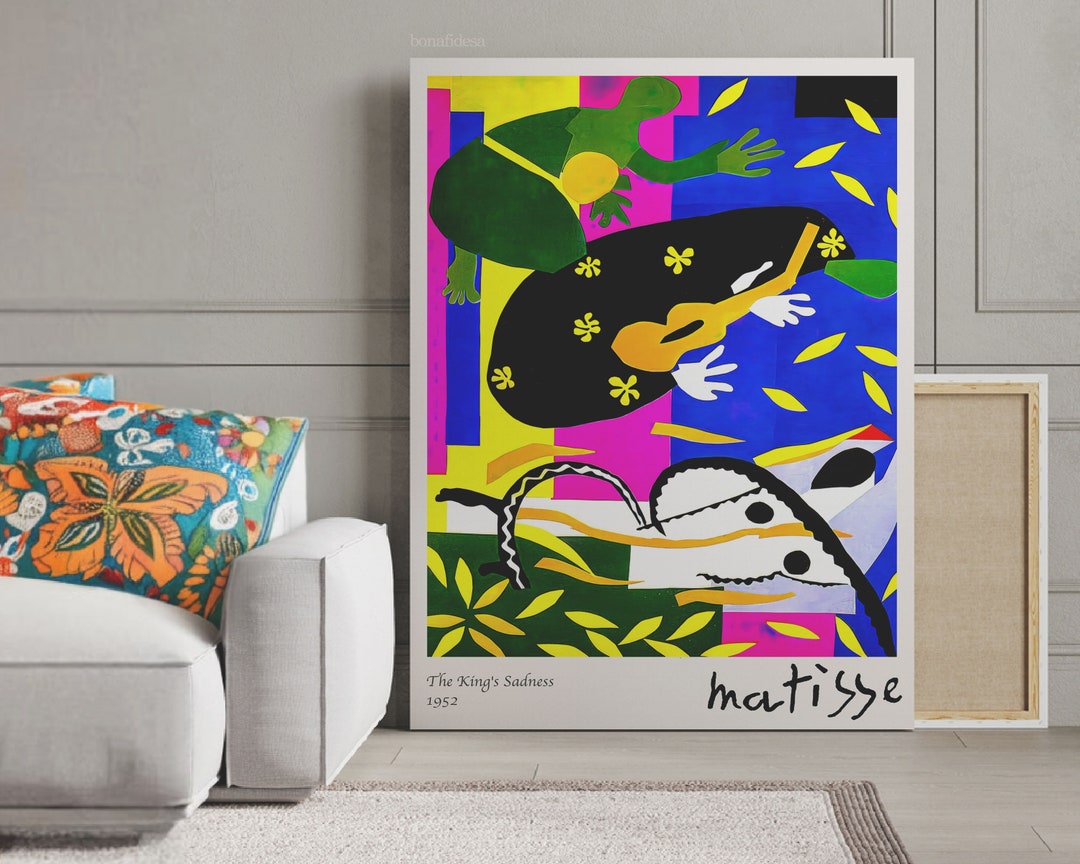 Matisse Ausschnitte, Henri Matisse, abstrakte bunte minimalistische ...