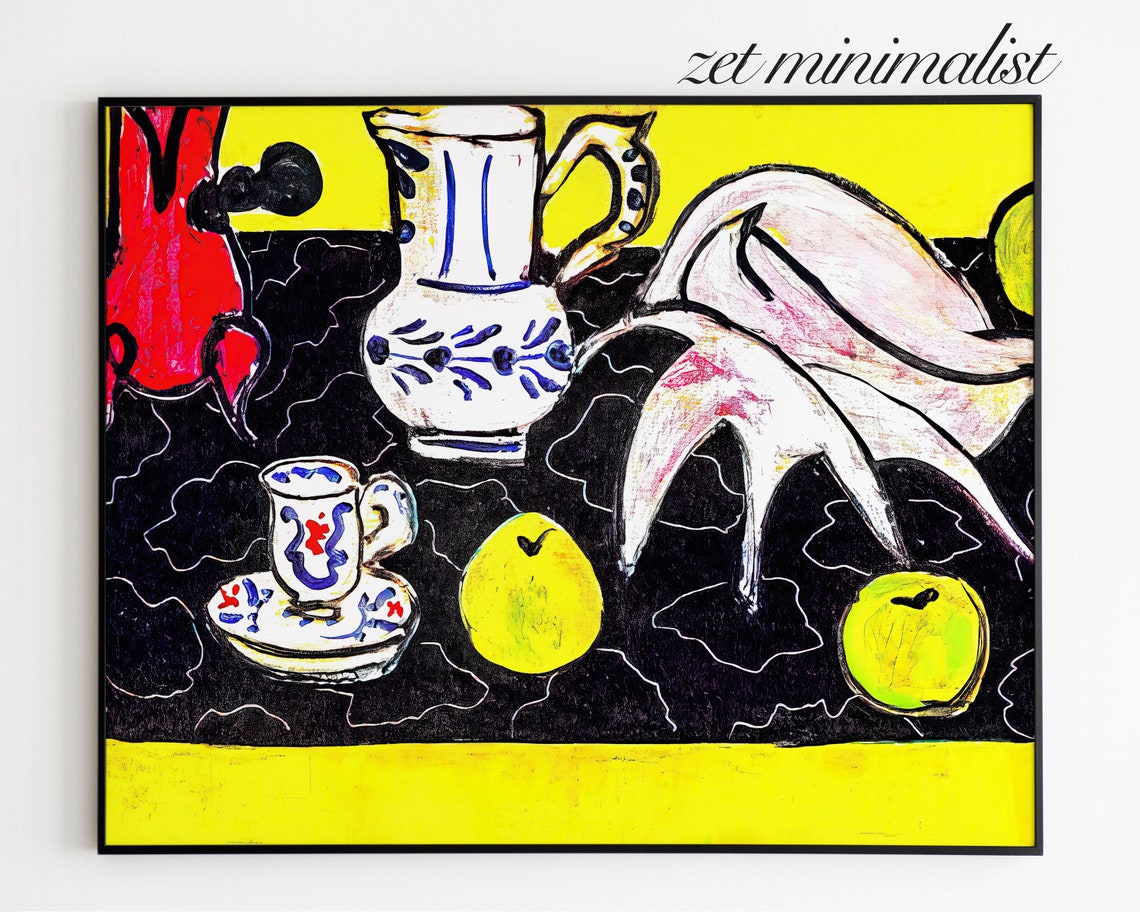 Henri Matisse Still Life With a Shell - Etsy