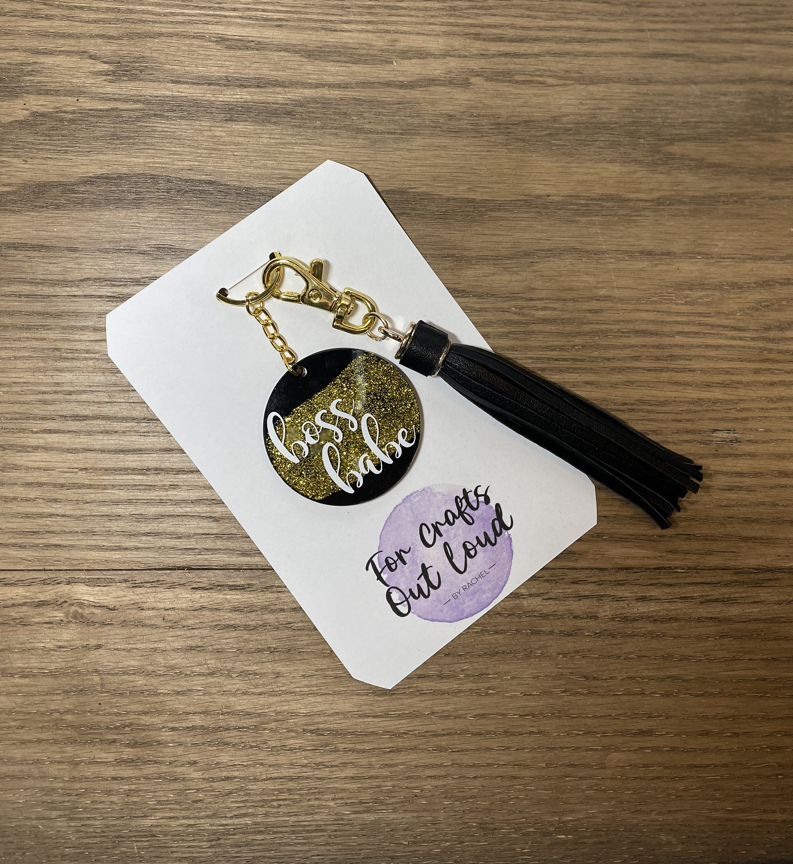 Boss Babe Keychain / Hustle Grit Grace Keychain / Small | Etsy