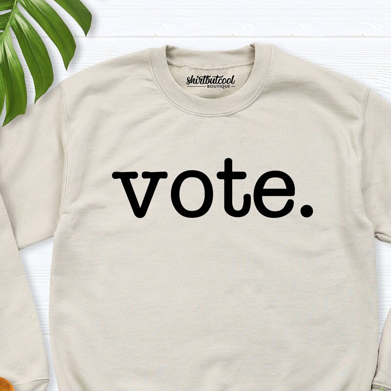 Vote Sweatshirt - Etsy
