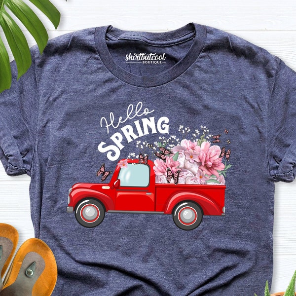 Hello Spring Shirt - Etsy