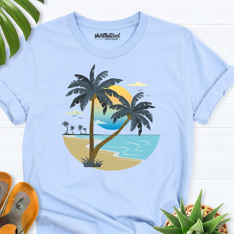 Palm Tree T Shirts - Etsy