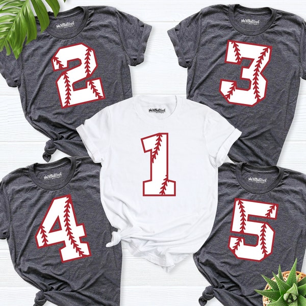 Baseball Mom Shirt With Two Numbers - Etsy