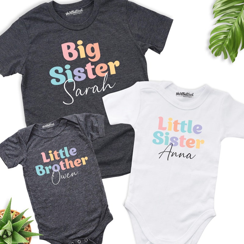 New Sibling Shirt - Etsy