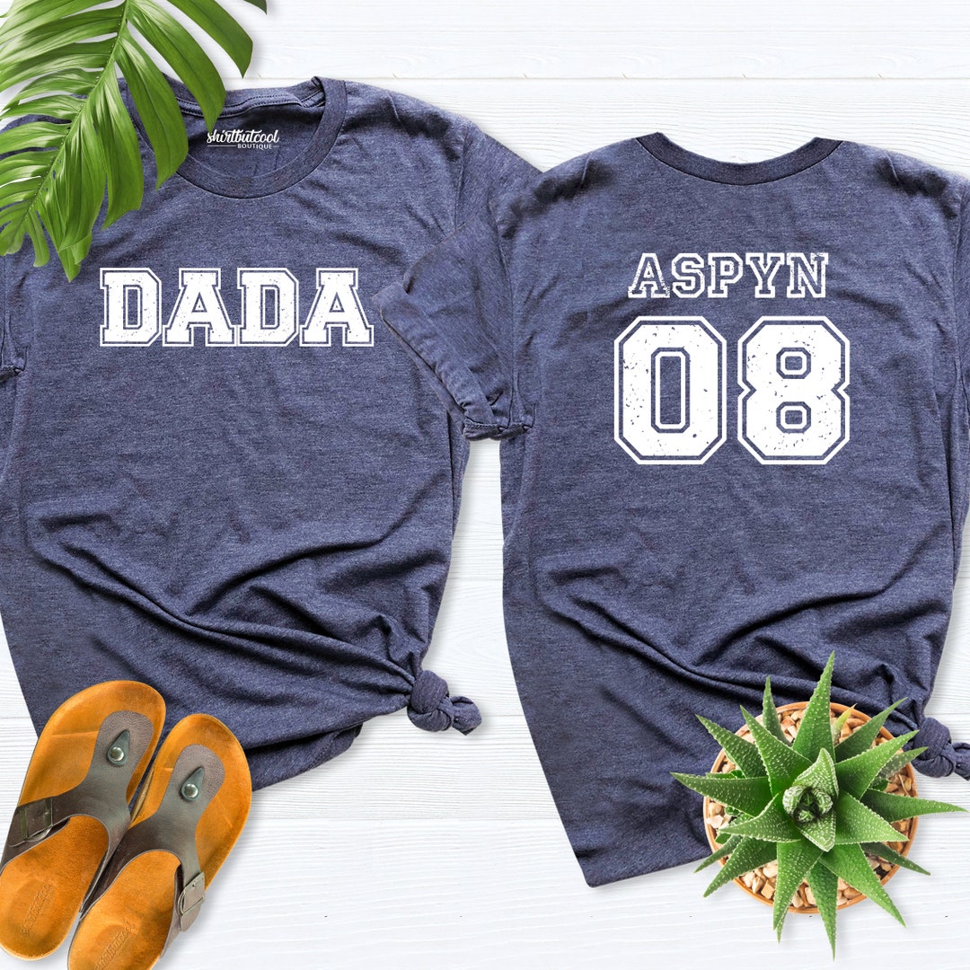 Family Number Shirt, Custom Number Sport Shirts, Number Birthday Shirts ...